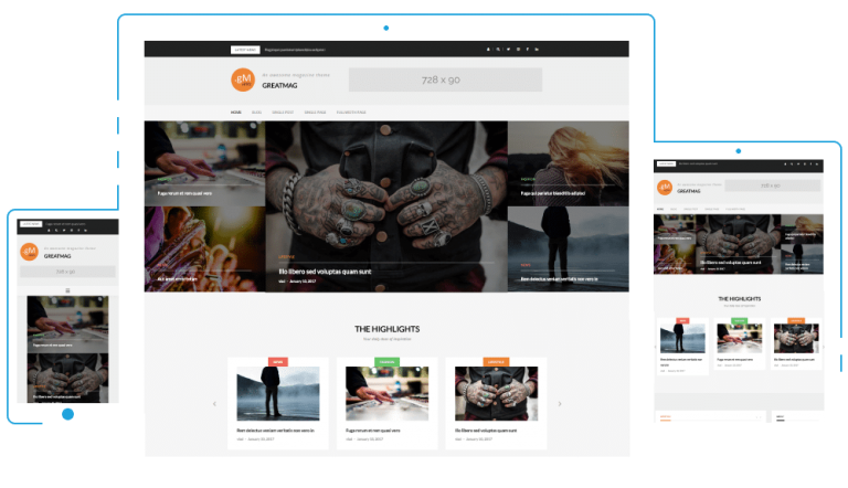 GreatMag 免费WordPress杂志主题_爱主题